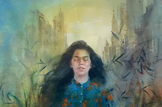 Warlito "Lito" Ballaran - The Messenger - drybrush Gallery - Philippine Art