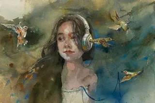 Warlito "Lito" Ballaran - Konektado I - drybrush Gallery - Philippine Art