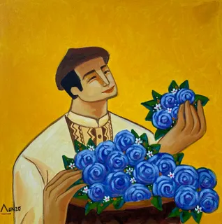 Neptalie Aunzo - Halimuyak ng Pag-asa - drybrush Gallery - Philippine Art