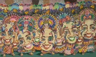 Eric Cachero - Maskara - drybrush Gallery - Philippine Art