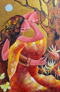 Marmelo Valencia - My Love Will Never Fade - drybrush Gallery ...