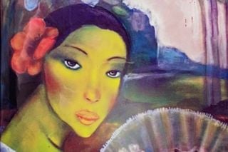 Lydia Velasco | Abaniko 2022 | Available - drybrush Philippine Art Gallery