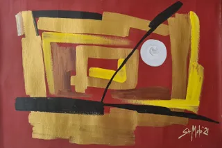 Marmelo Valencia - Never Give Up - drybrush Gallery - Philippine Art