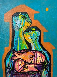 Doy Kastilyo - Shared Harvest - drybrush Gallery - Philippine Art