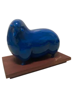 Jerry Morada - Elegant (Sheep) - drybrush Gallery - Philippine Art