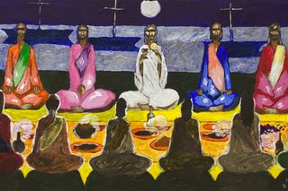 Jao Mapa | Last Supper 2022 | Available - drybrush Philippine Art Gallery