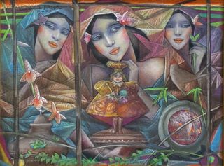 Tam Austria | 3 Marias 2023 | Available - drybrush Philippine Art Gallery