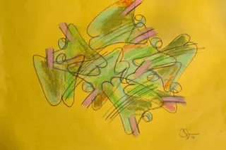 Romulo Olazo - Kasoy - drybrush Gallery - Philippine Art