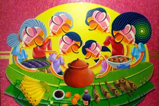 Richard "Bogie" Cagayat - Masaganang salo salo no.1 - drybrush Gallery ...