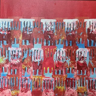 Rene Robles - Red Chair - drybrush Gallery - Philippine Art