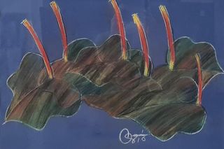 Romulo Olazo | Anthurium 2021 | Available - drybrush Philippine Art Gallery