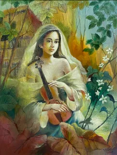 Lito Milan - Huyuhoy - drybrush Gallery - Philippine Art