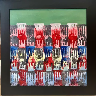 Rene Robles - Chair Composition II - drybrush Gallery - Philippine Art