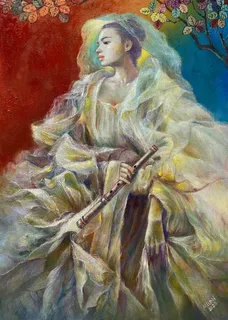 Lito Milan - Maruja #1 - drybrush Gallery - Philippine Art