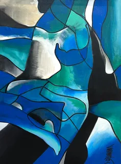 Ismael Esber - Ecstatic #03 - drybrush Gallery - Philippine Art