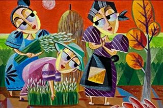 Jovan Benito | Palay 2022 | Available - drybrush Philippine Art Gallery