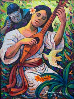 Nemiranda - Sonata ng Pag-ibig - drybrush Gallery - Philippine Art