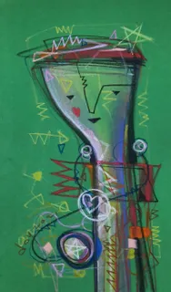 Doy Kastilyo - Pilipina Doktora - drybrush Gallery - Philippine Art