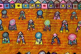 Jao Mapa | Harvest 2019 | Sold - drybrush Philippine Art Gallery