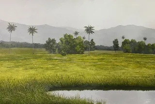 Daniel Hubilla - Mahamog sa Bulod - drybrush Gallery - Philippine Art