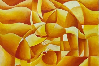 Marmelo Valencia - Sa Bukid ng Pag-Ibig - drybrush Gallery - Philippine Art