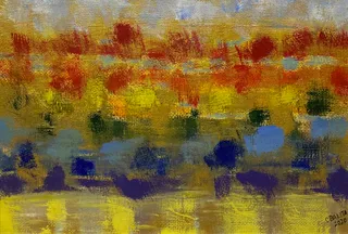 Owie Balita - Rainbow (After the Rain Series 3) - drybrush Gallery - Philippine Art