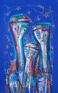 Doy Kastilyo - Pamilyang Pilipino - drybrush Gallery - Philippine Art