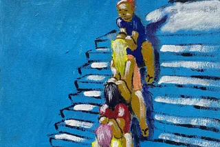Jao Mapa - Magkapitbahay - drybrush Gallery - Philippine Art