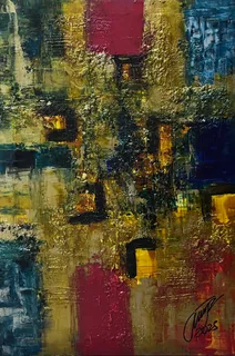 Ivan Acuña - Metalscape Series - drybrush Gallery - Philippine Art