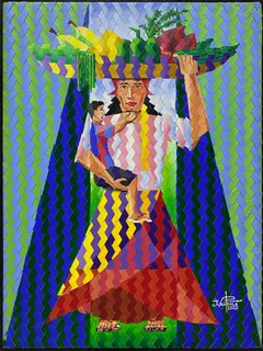 Jay Vincent Gatdula - Mag Ina Tindera - drybrush Gallery - Philippine Art