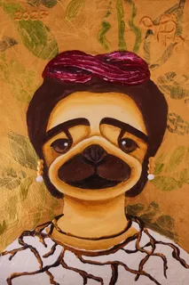 VanPug - Pugda Kahlo - drybrush Gallery - Philippine Art