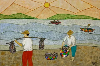 Owie Balita - Gift of Nature Series 2 - drybrush Gallery - Philippine Art