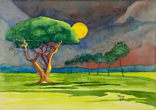 Nelson Basa - Serenity - drybrush Gallery - Philippine Art