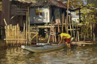 Dominic Escobar | Balas River Scene 2022 | Available - drybrush ...