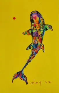 Doy Kastilyo - Isda Sagana - drybrush Gallery - Philippine Art