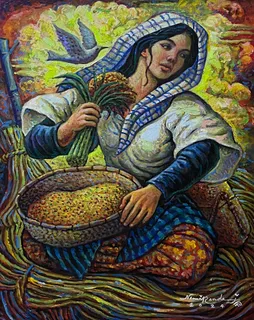 Nemiranda - Gintong Ani - drybrush Gallery - Philippine Art