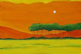 Nelson Basa | Twilight Sky 2022 | Available - drybrush Philippine Art ...