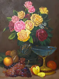 Sabel Coching - Still Life - drybrush Gallery - Philippine Art